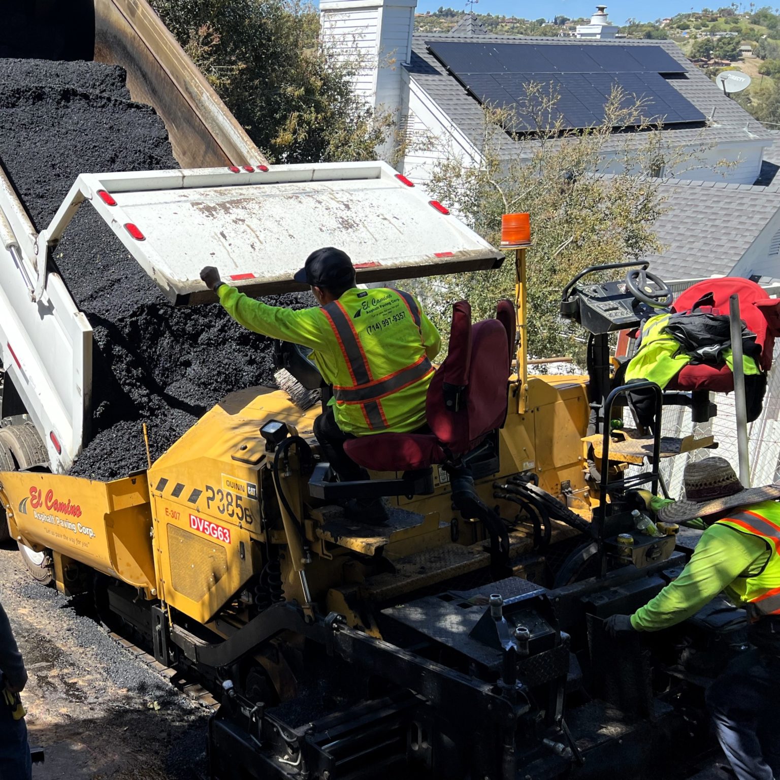 Fallbrook CA Roadway - ﻿El Camino Asphalt Paving Orange, CA